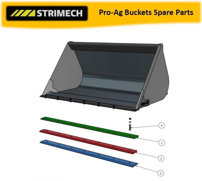 PRO AG BUCKETS SPARE PARTS LIST - Strimech Engineering